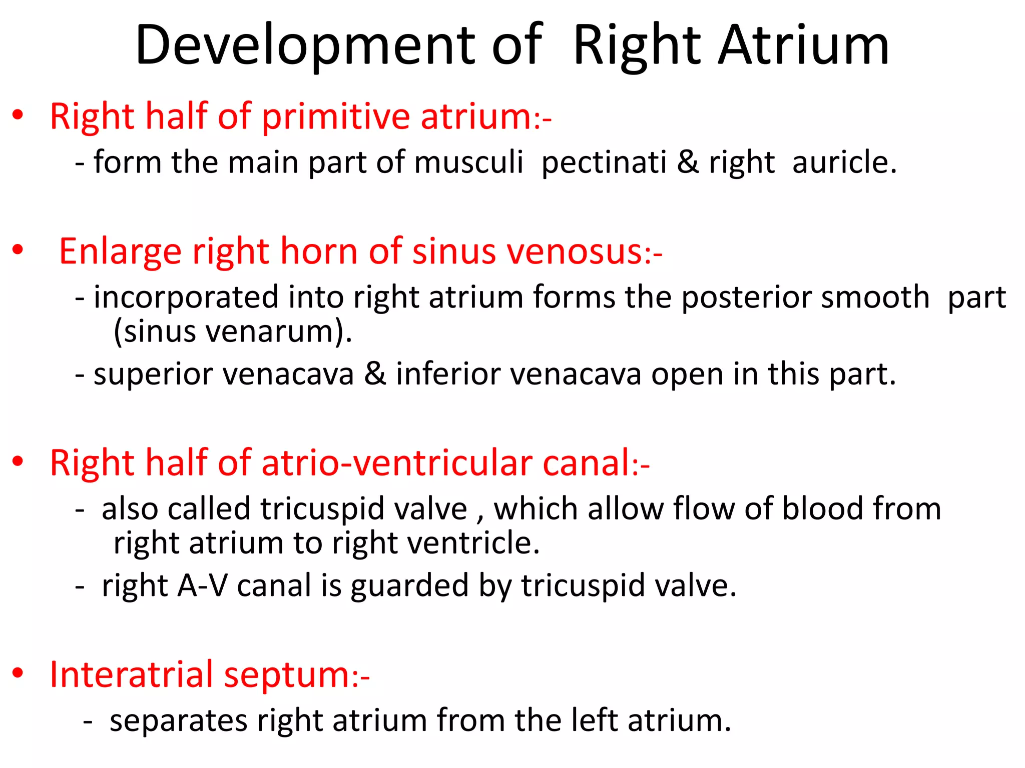 Development of heart | PPTX