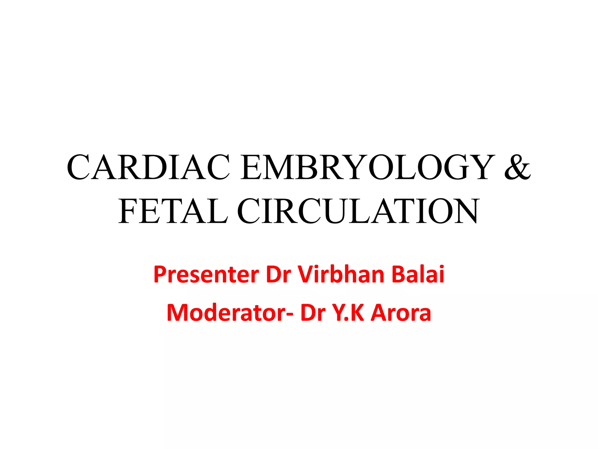 Development of heart ,,embryology,,virbhan | PPT