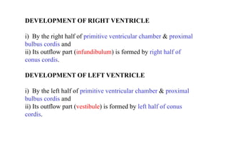 DEVELOPMENT OF HEART NOTES ass of heart.pdf