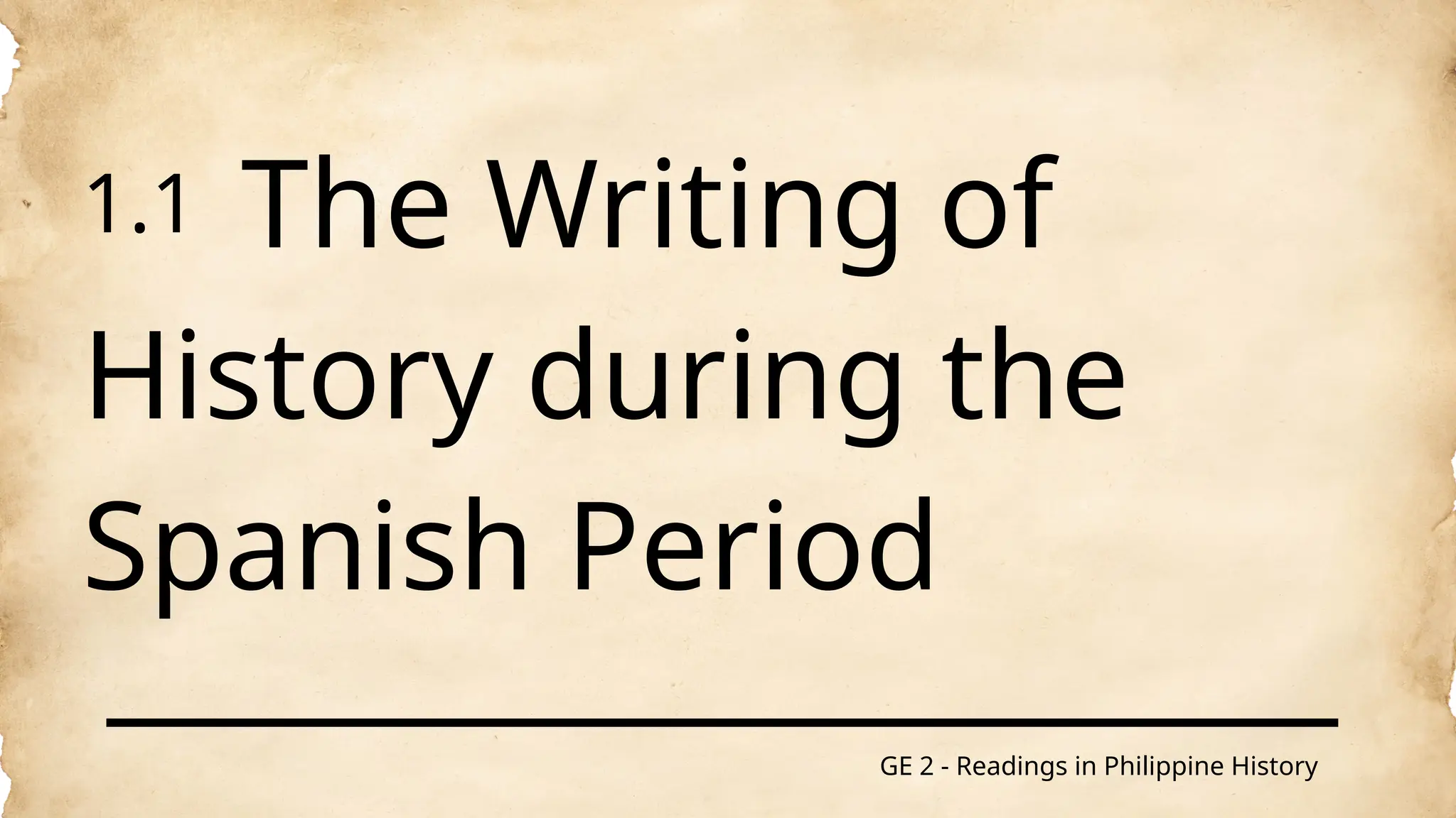 Readings in Philippine History: Development of History | PPTX