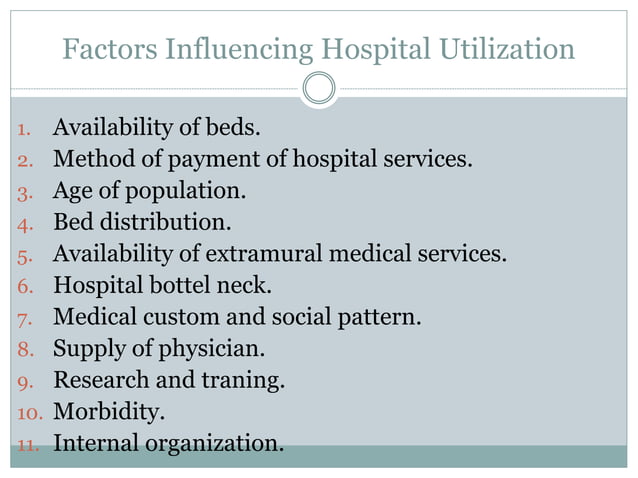 Development of hospital | PPTX | Healthcare Industry | Industries