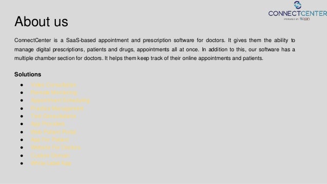 Development of Hospital Apps in USA made easy by ConnectCenter | PPT