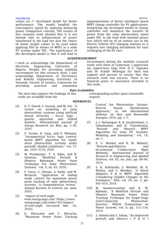 Development of Improved MPPT Algorithm Based on Balancing PSO for Renewable Energy Generation.pdf