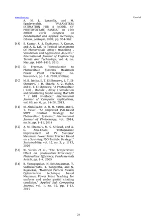 Development of Improved MPPT Algorithm Based on Balancing PSO for Renewable Energy Generation.pdf