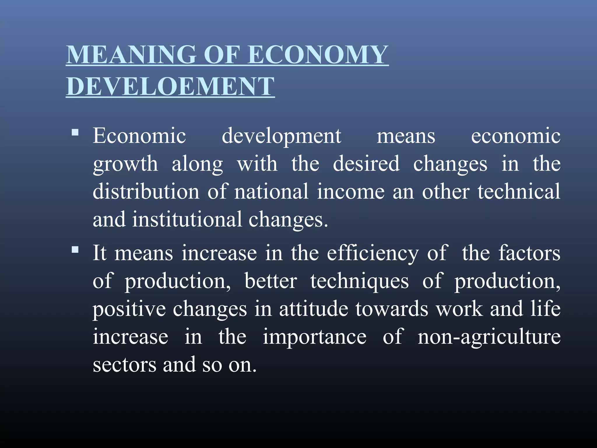Development of indian economy | PPT