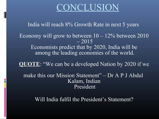 Development of indian economy | PPT