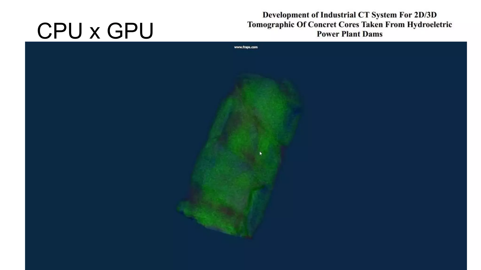 Development of industrial ct system for 2 d 3d tomographic images of ...