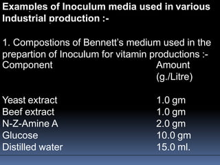 Development of inoculum ppt | PPTX