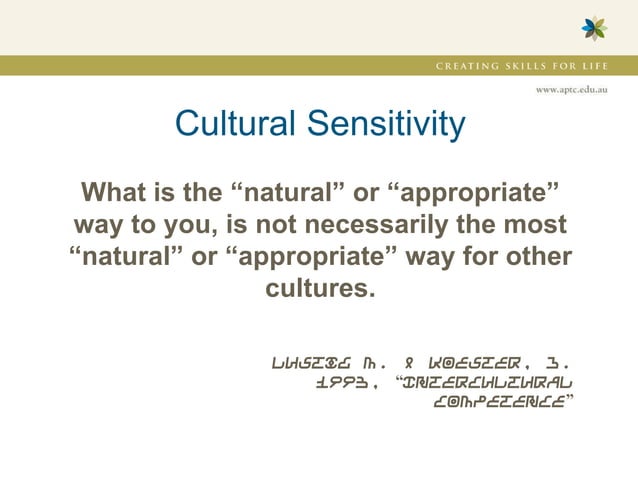 Development of intercultural sensitivity | PPTX