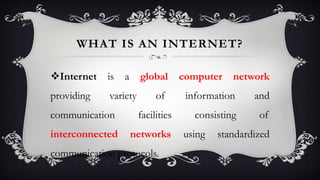 Development of internet | PDF