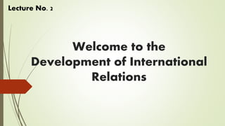 Development of ir | PPT