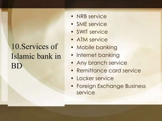 Development of Islamic bank in Bangladesh | PPT