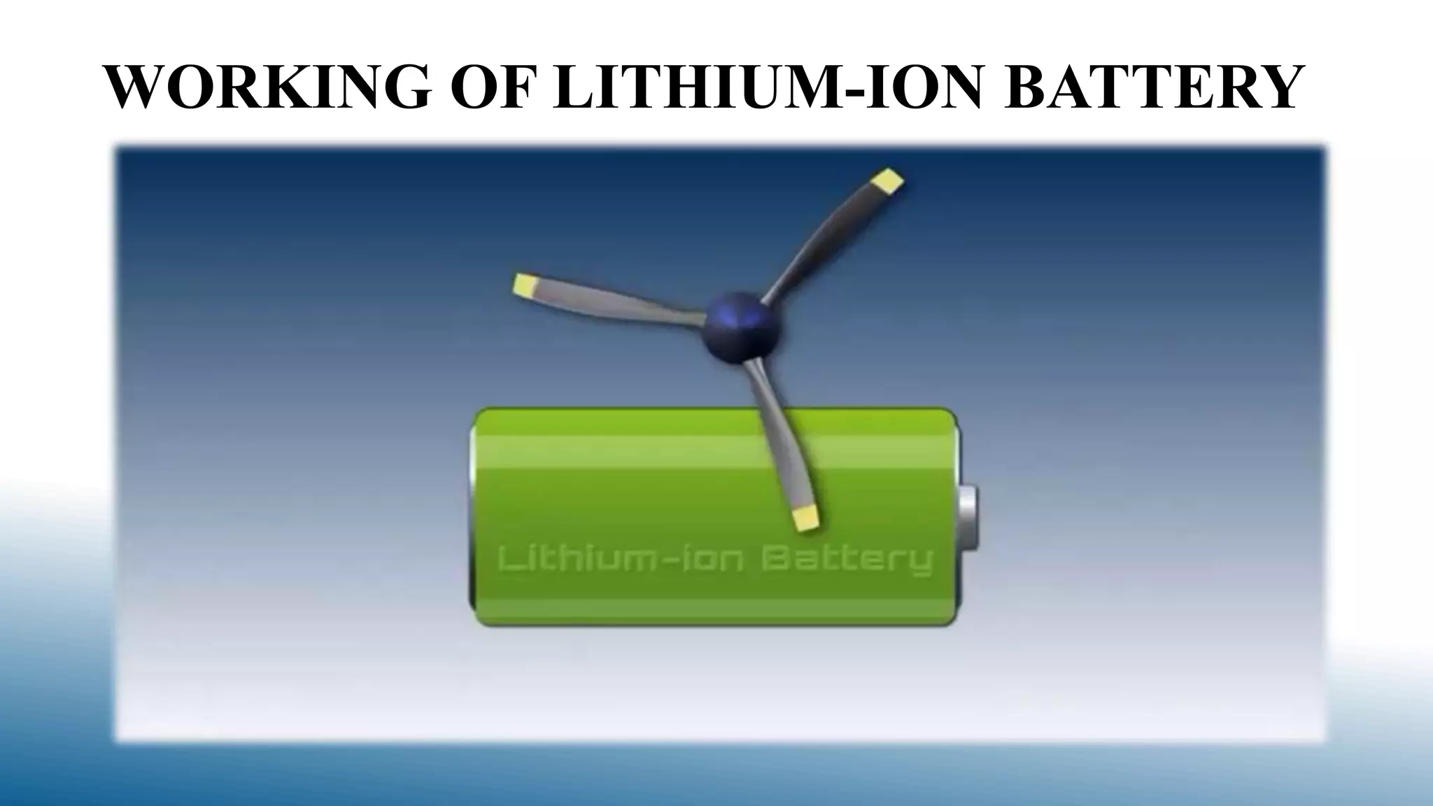 Development of lithium ion battery | PPTX