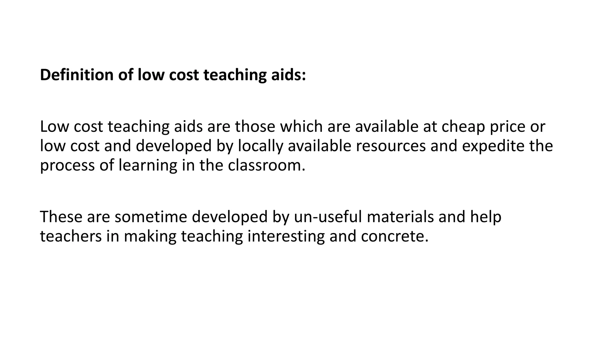 development of low cost learning material.pptx