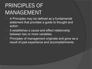 Development of management thought | PPT