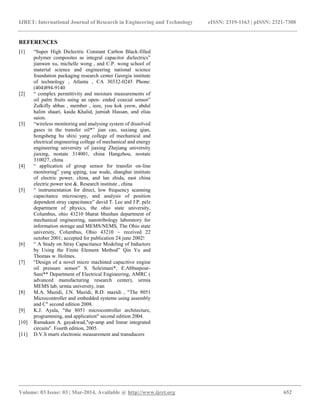 Development of microcontroller based instrument for checking quality of edible oils | PDF ...