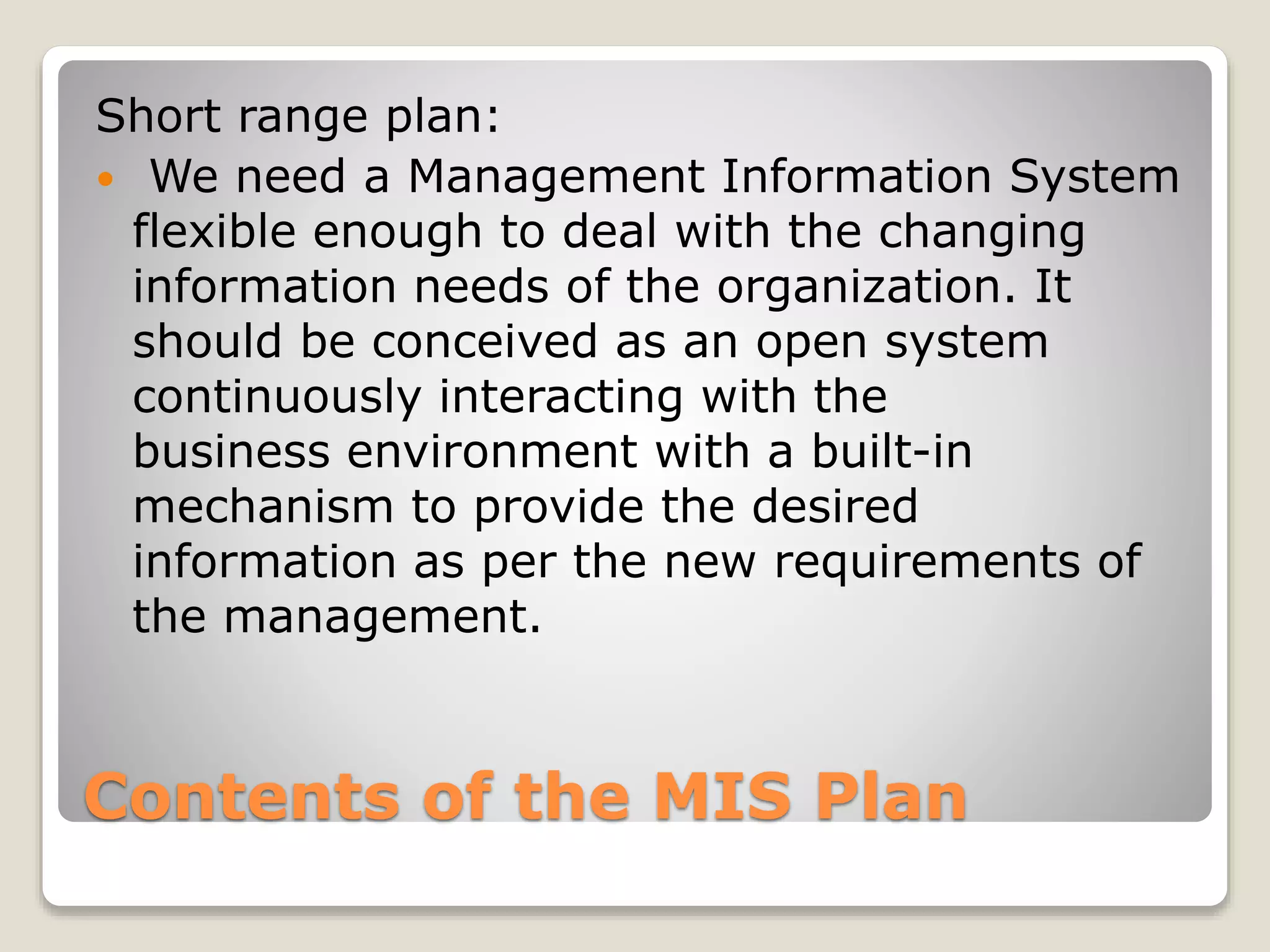 Development of mis | PPTX