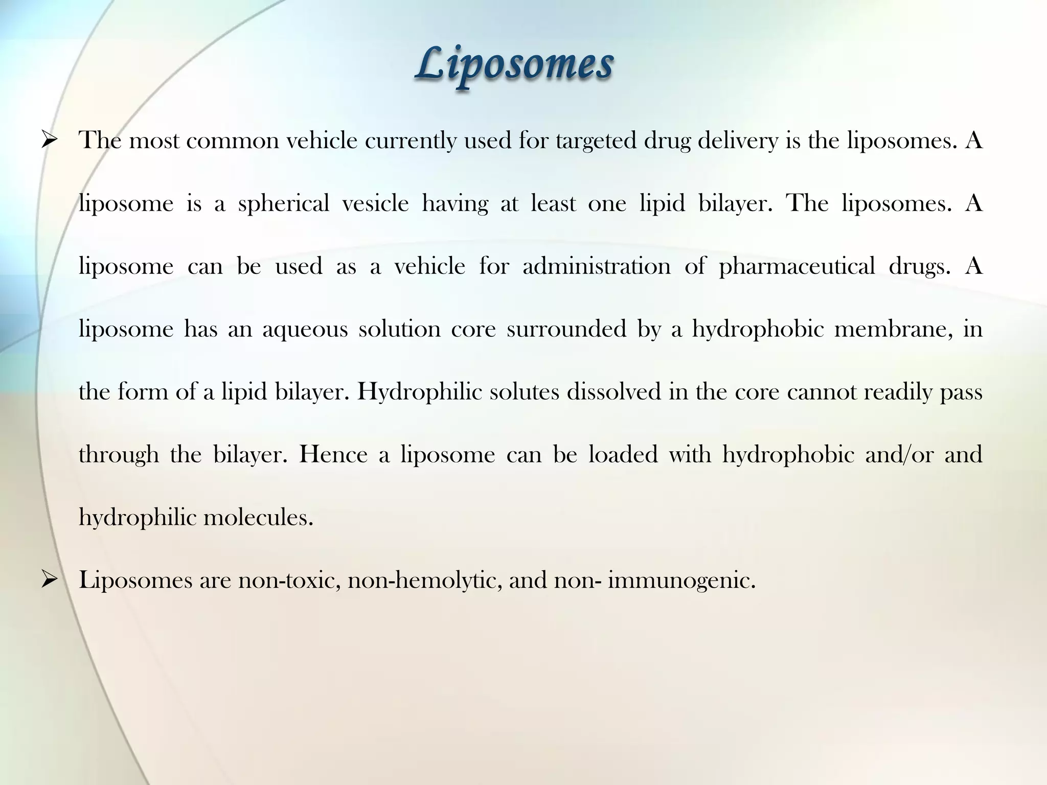 Development of modern drug delivery systems | PDF