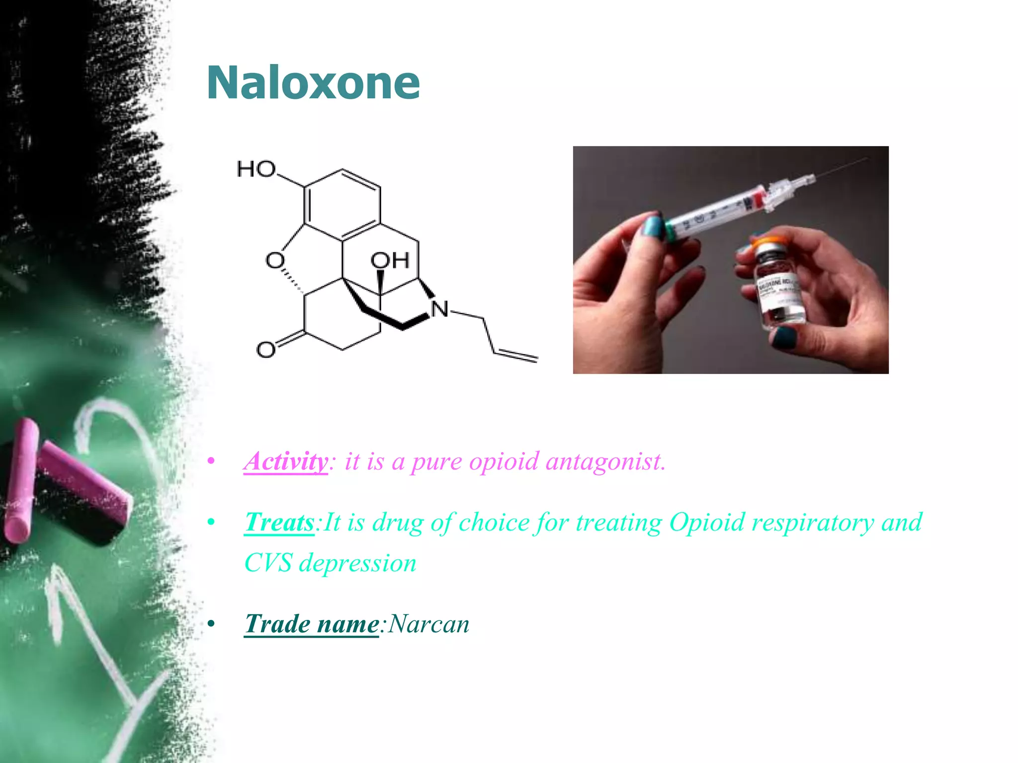 Development of morphine agonists and antagonists | PPTX