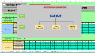 Development of MRP in Microsoft Excel | PPTX