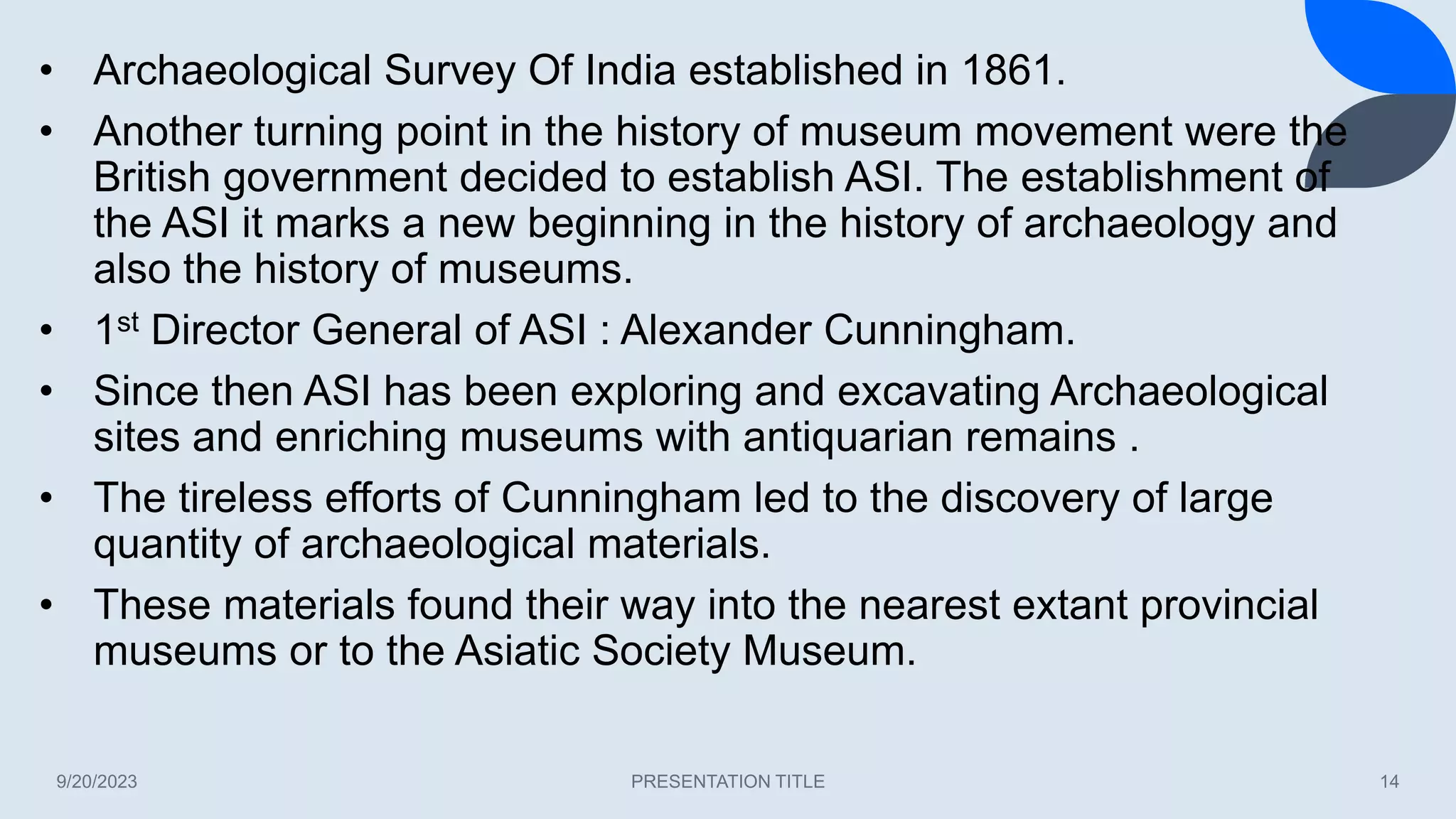 Development of Museums in India.ppt