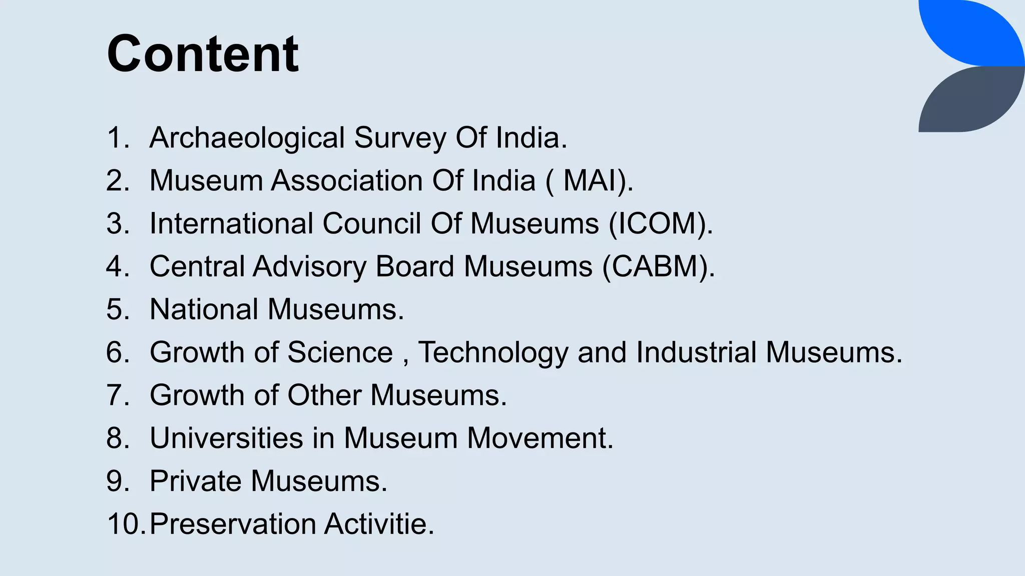 Development of Museums in India.ppt