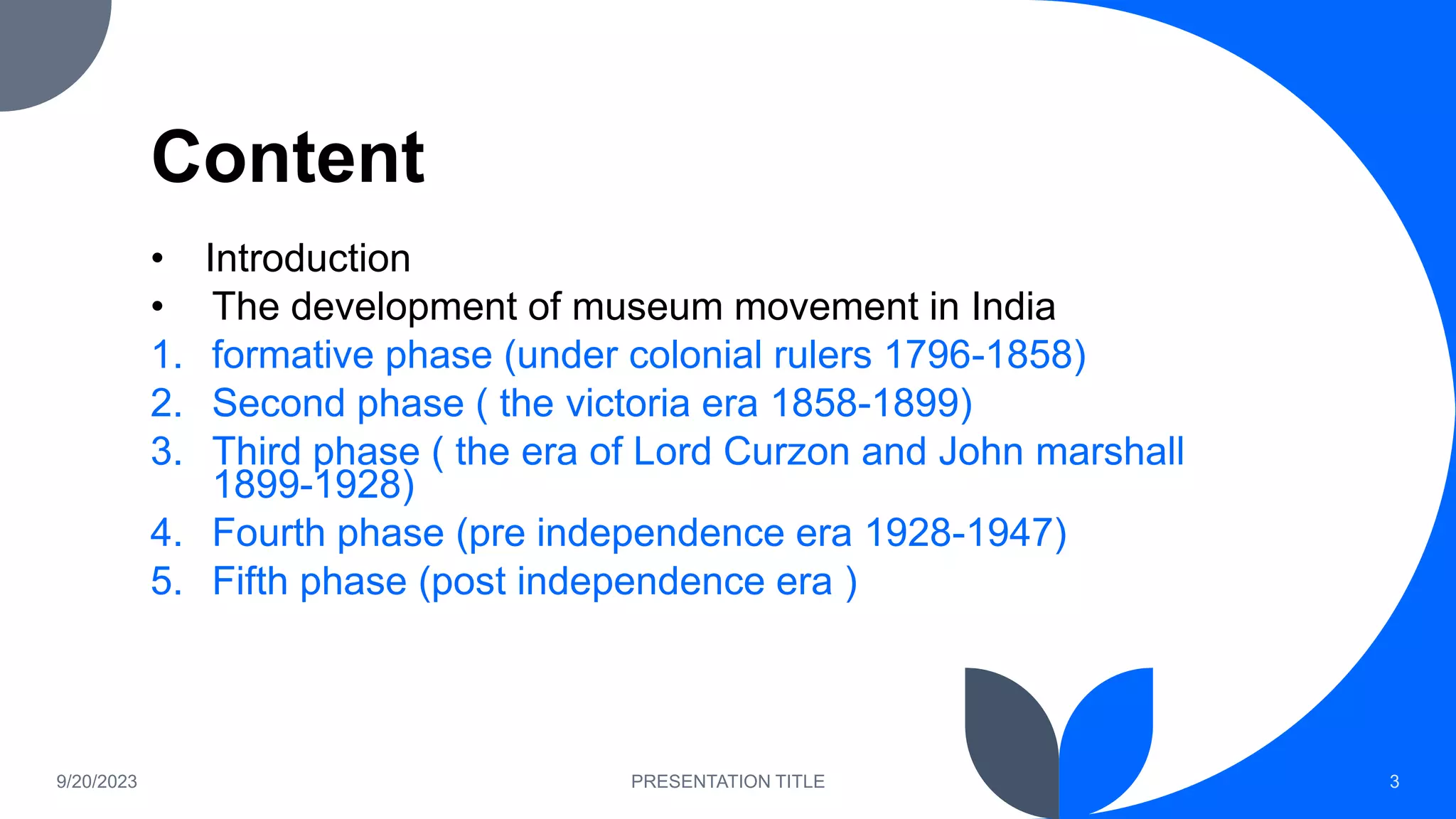 Development of Museums in India.ppt