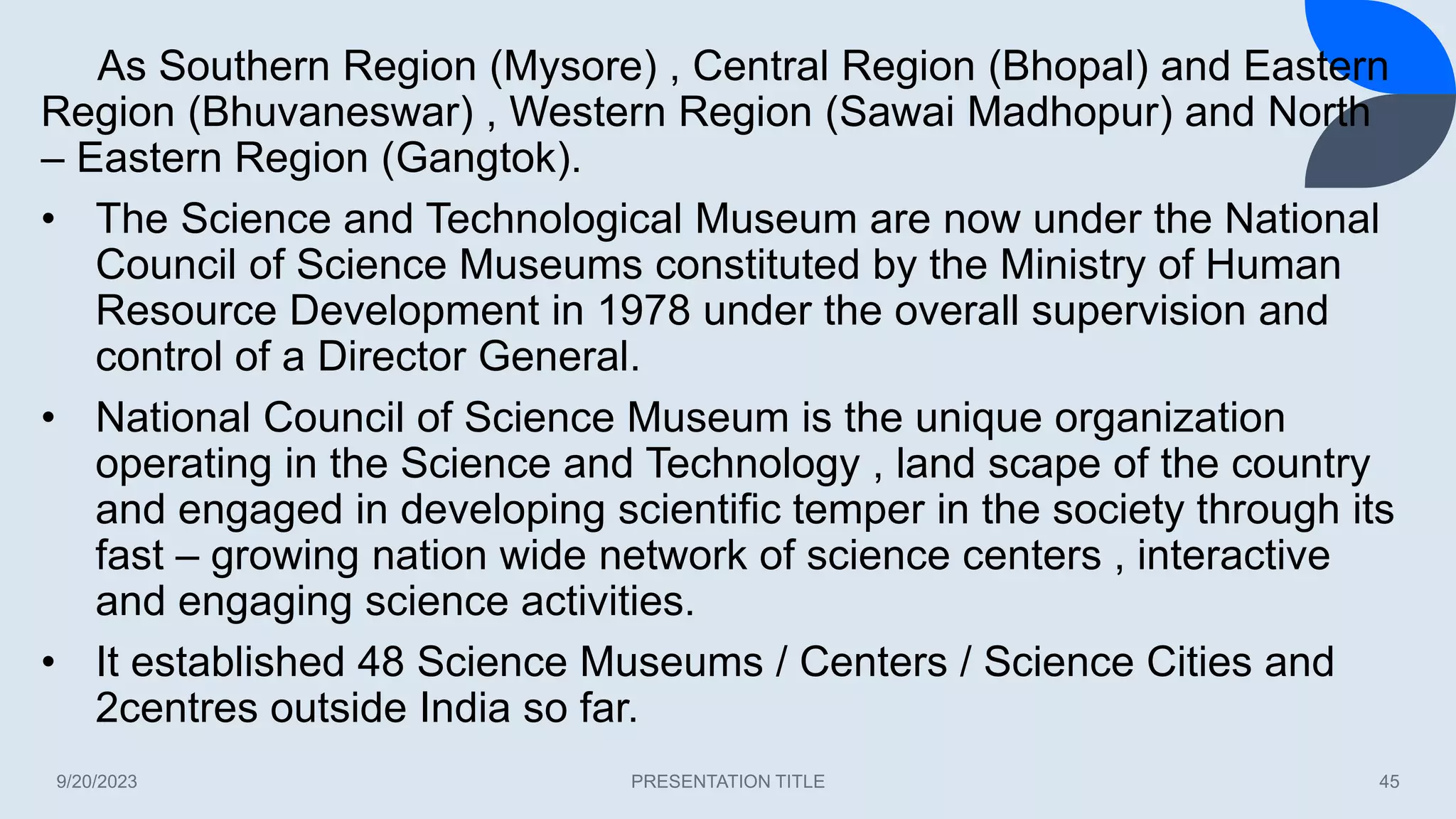 Development of Museums in India.ppt