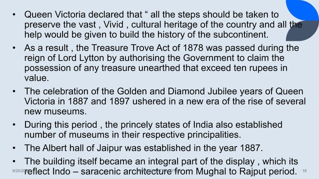 Development of Museums in India.ppt