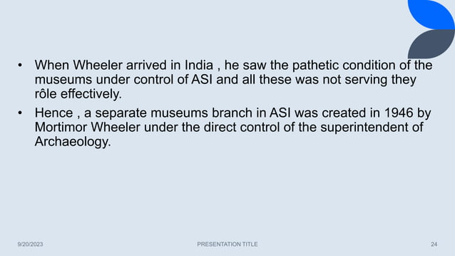 Development of Museums in India.ppt