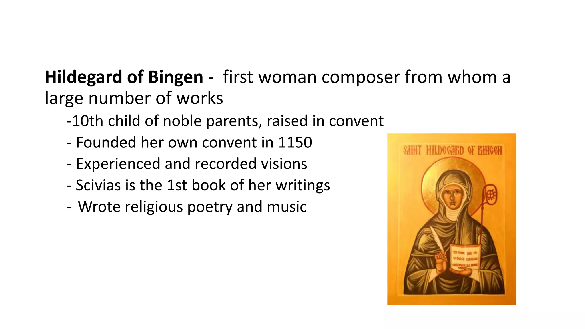 Development of music | PPTX