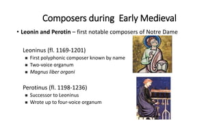 Development of music | PPTX