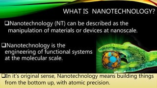 Development of nanotechnology | PPTX