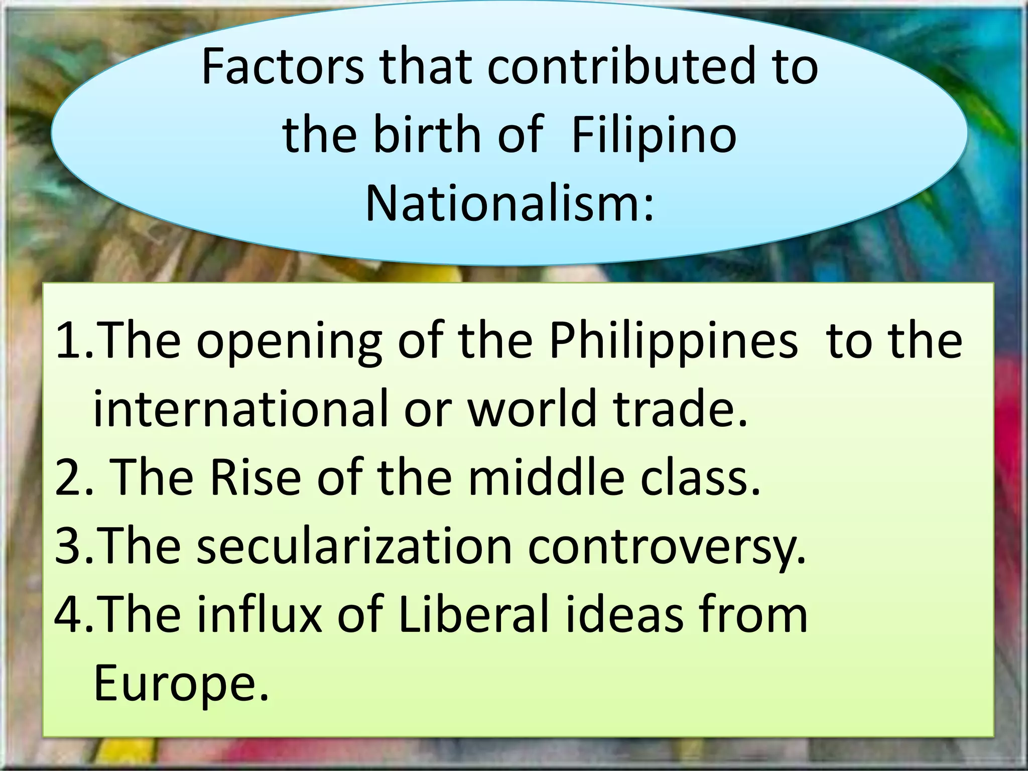 Development of Nationalism in the Philippines | PPTX