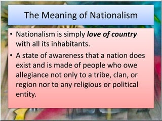 Development of Nationalism in the Philippines | PPTX
