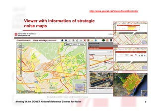 Development of noise maps and action plans in Catalonia | PPT