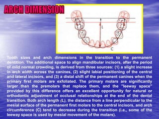 Development of normal dentition and occlusion | PPT