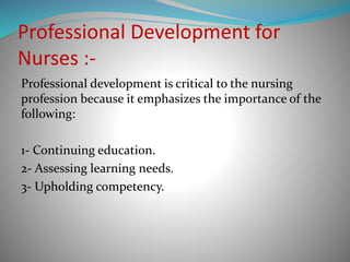 Development of nursing as a profession | PPTX