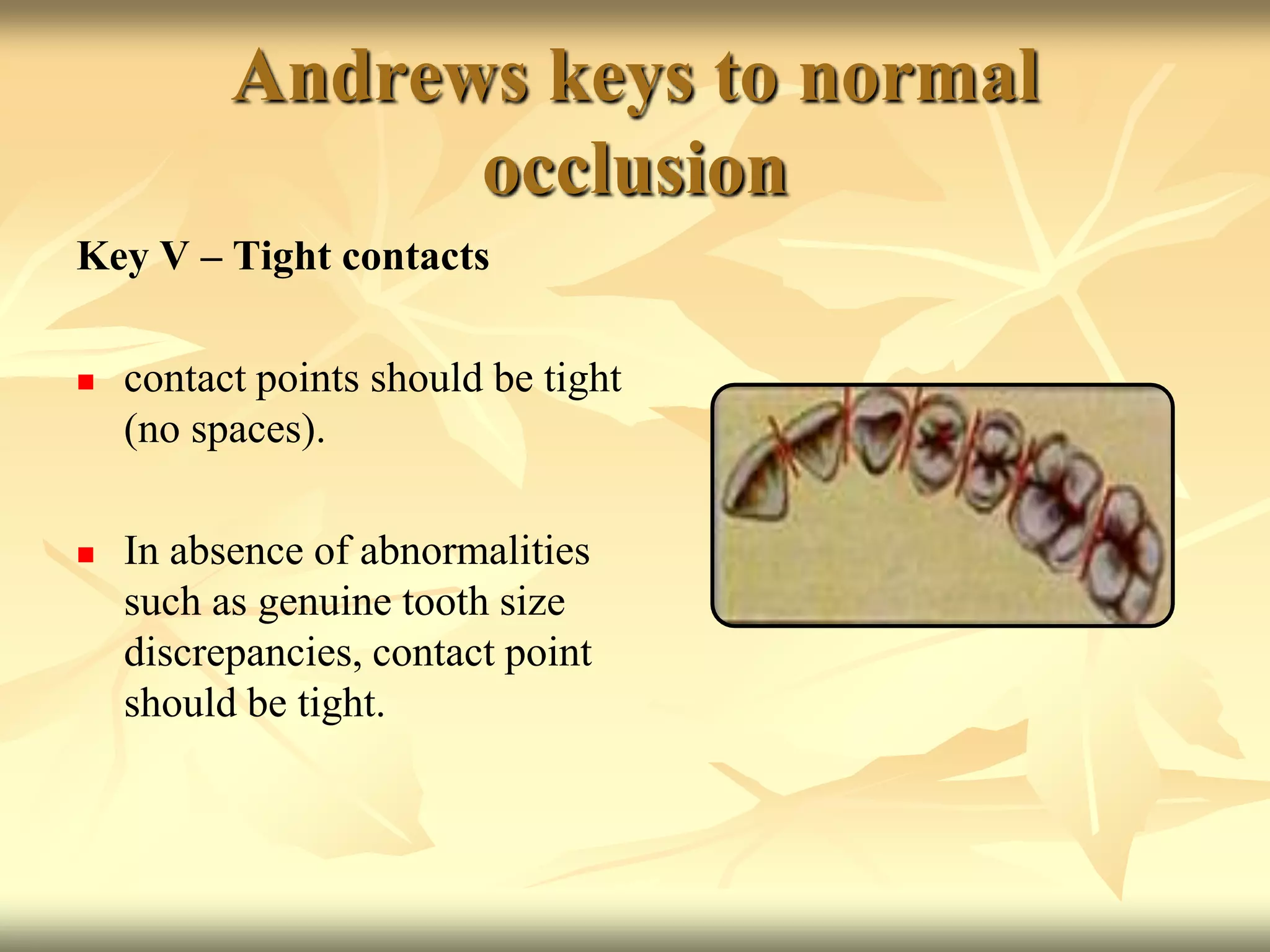 Development of occlusion. | PPTX