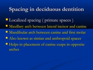 Development of occlusion | PPT
