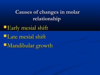 Development of occlusion | PPT