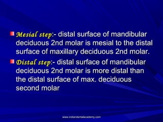 Development of occlusion | PPT