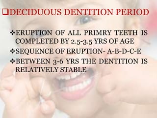 Development of occlusion | PPTX