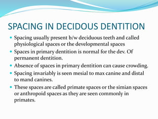 Development of occlusion | PPTX