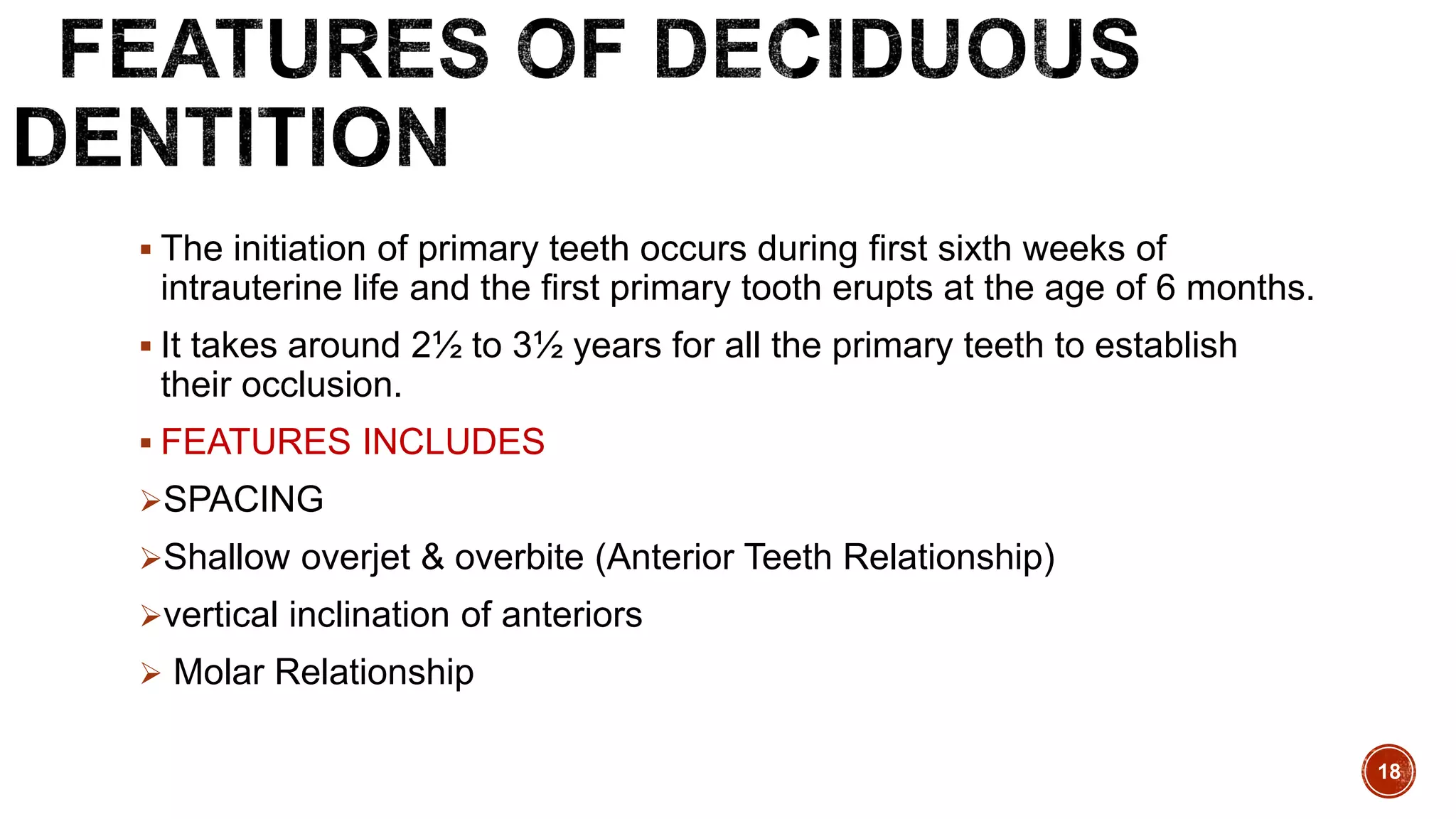 Development of occlusion | PPTX