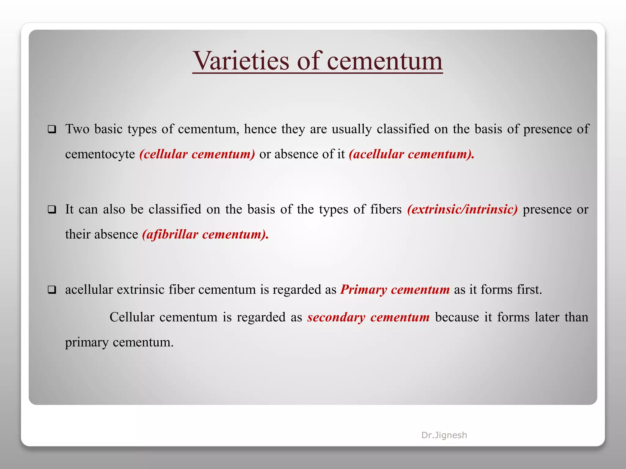Development of periodontium | PPTX