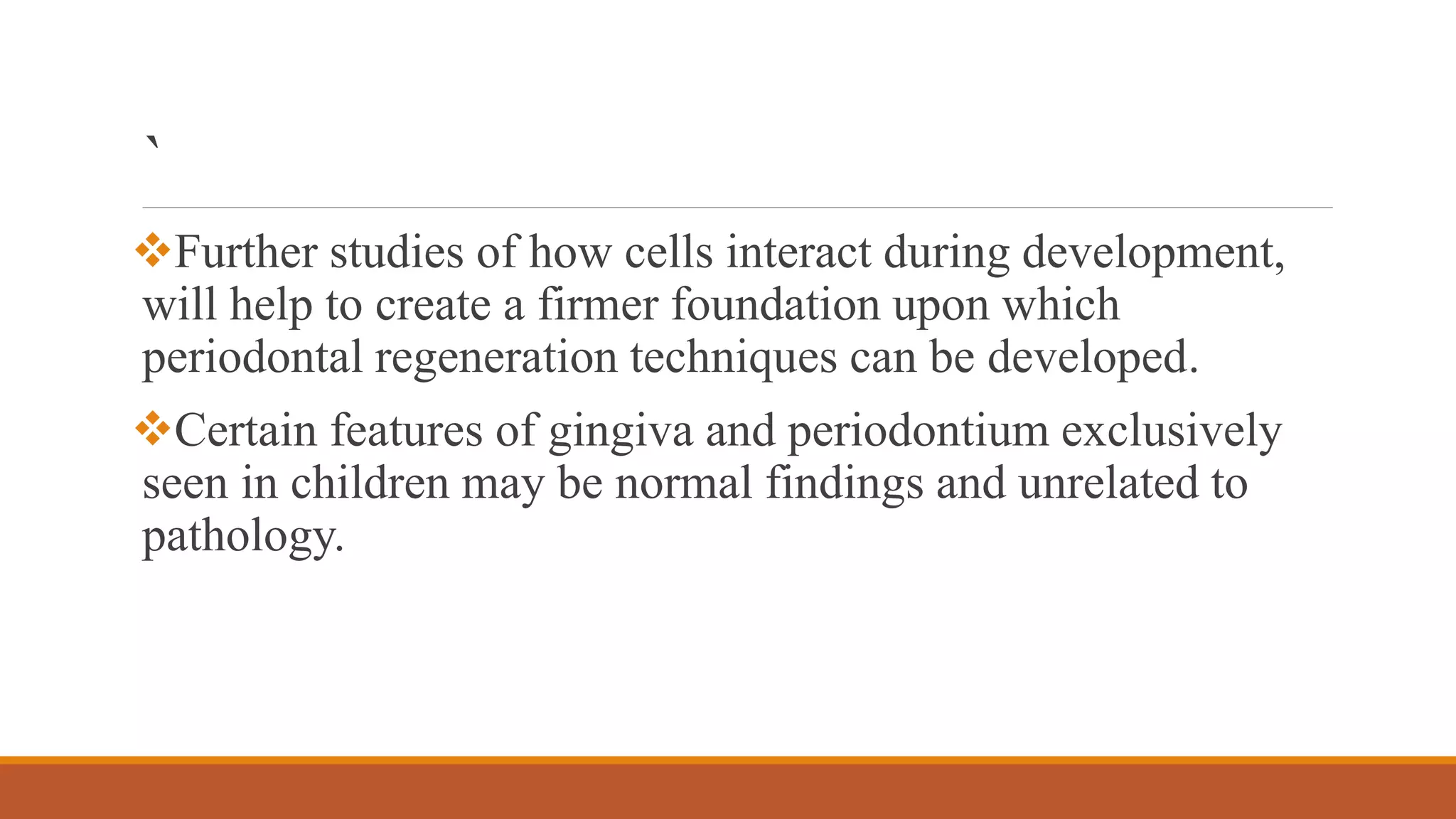 Development of periodontium | PPTX