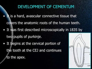 development of periodontium.ppt