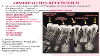 Development of Periodontium. focuses on development of periodontal ...
