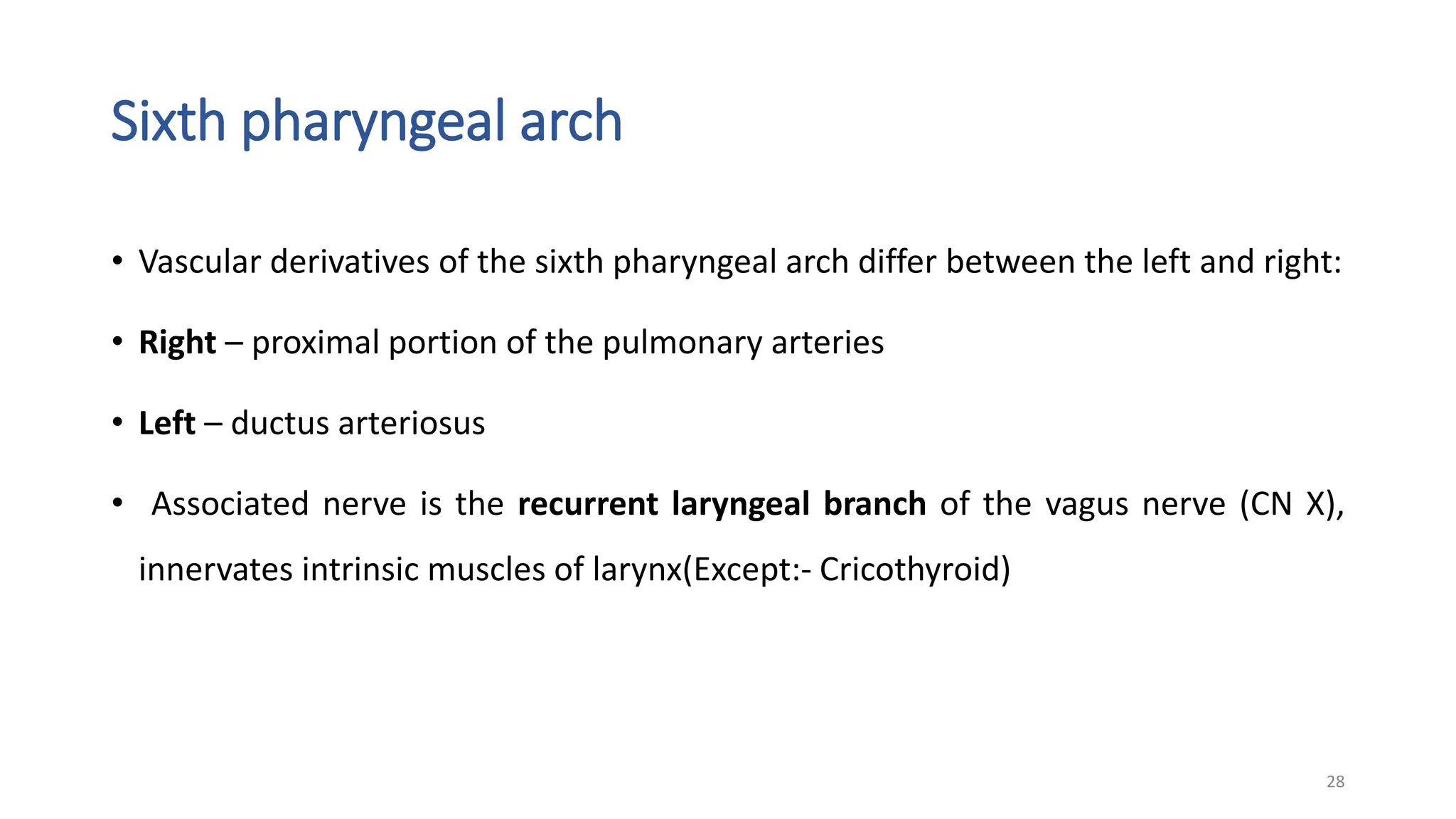 Development of pharyngeal arches, clefts and pouches.pptx